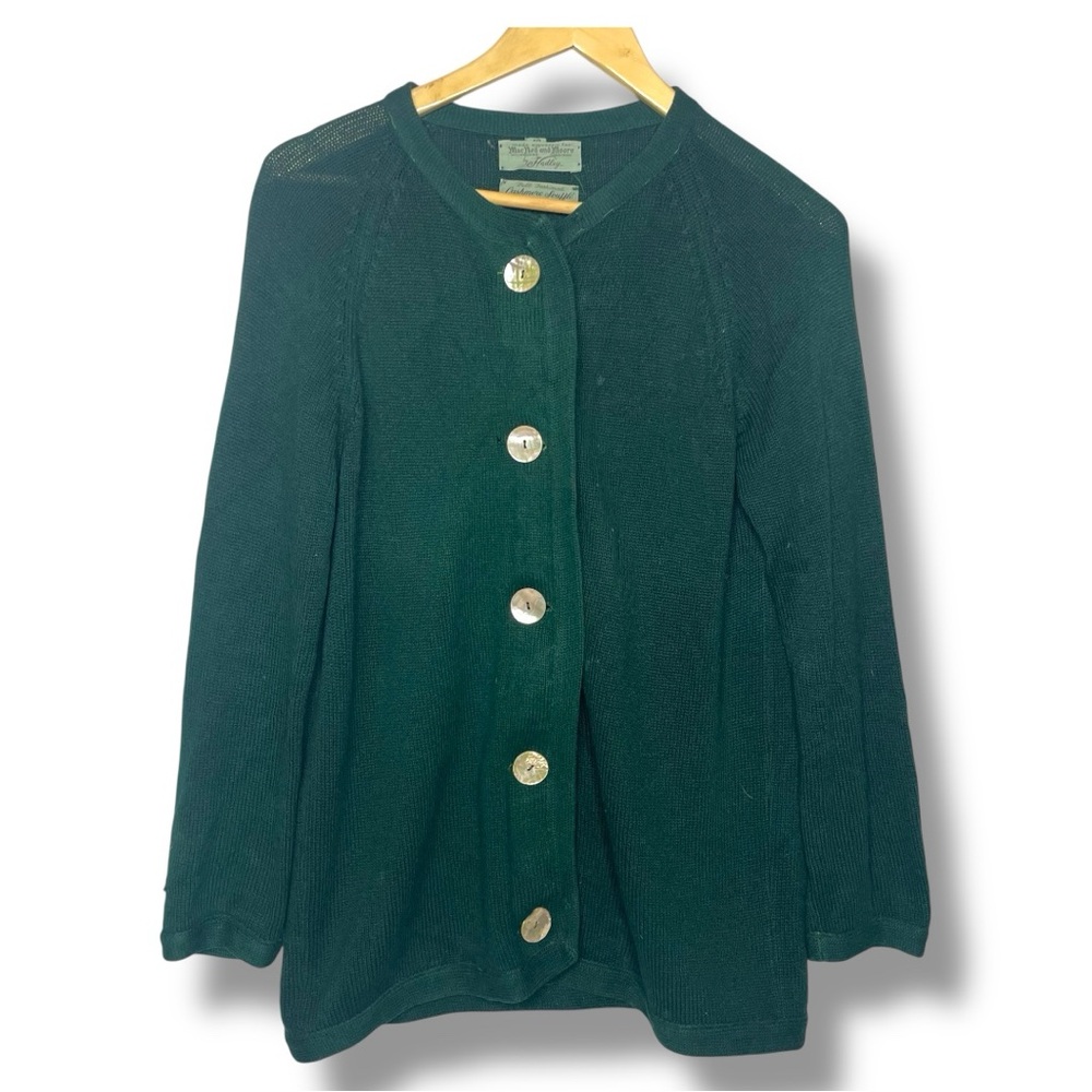 Vintage 1950s Hadley for MacNeil & Moore Green 100% C… - Gem
